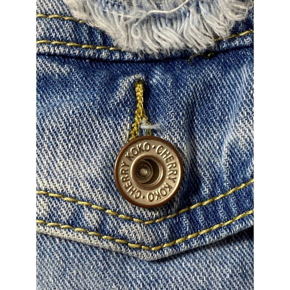 Cherry Koko | Jackets & Coats | Cherry Koko Oversized Ripped Jean ...